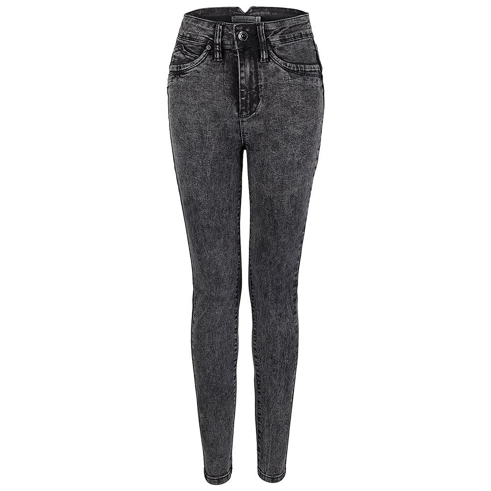 Black snow wash skinny jeans - 我的网站